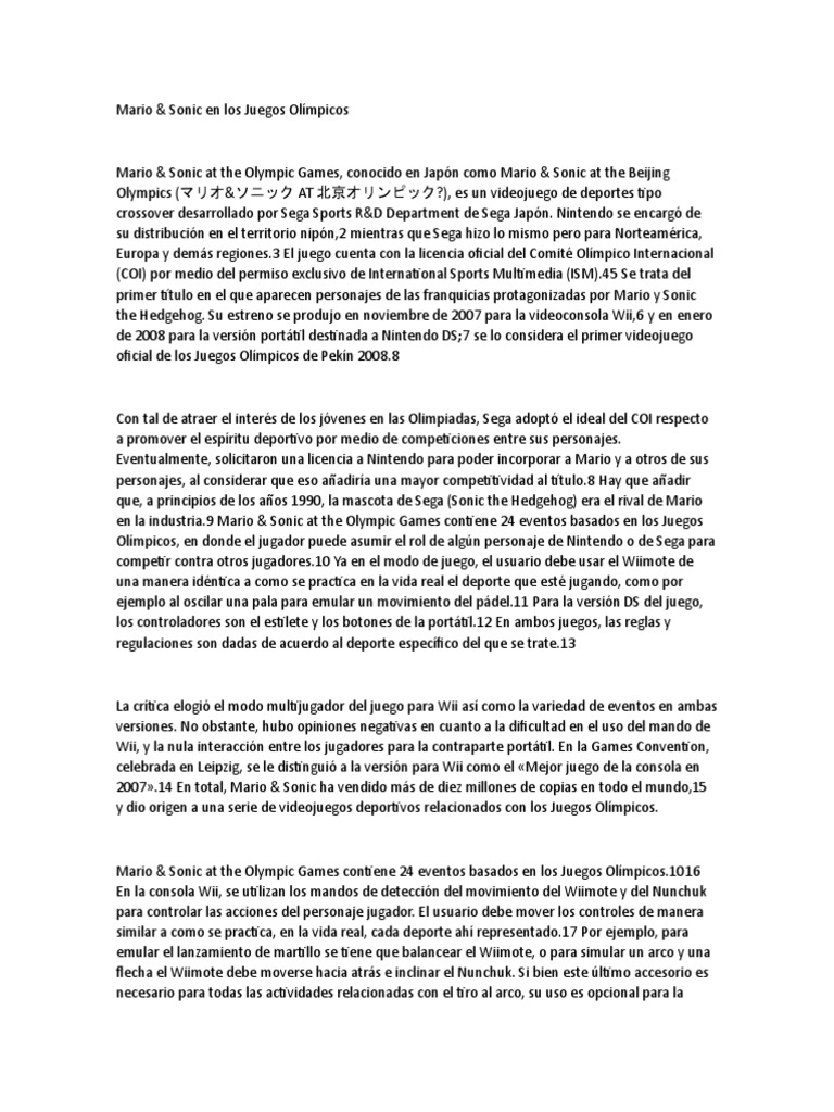 Mario | PDF | Entretenimiento | Juego de azar