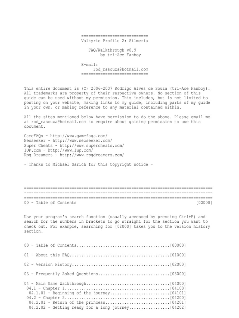 Valkyrie Profile 2 A | PDF | Armour | Strategy Guide