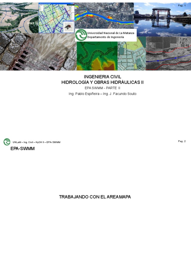 0 SWMM Clase 02 | PDF | Ciencias fisicas | Ciencias de la Tierra