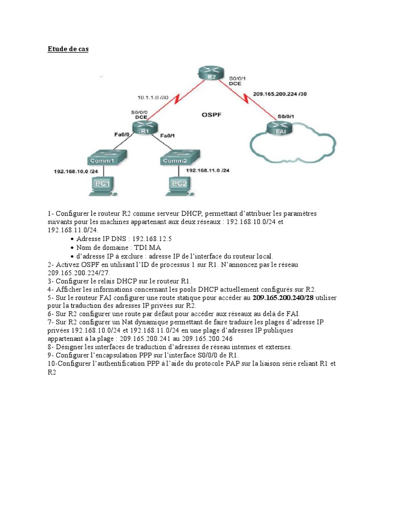TP DHCP Et PPP | PDF | Affaires | Ordinateurs