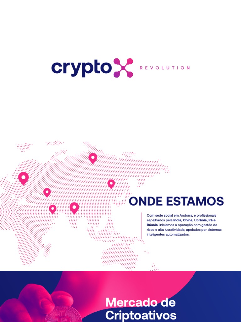 CryptoX Revolution (PT) Editável | PDF | Bitcoin | Tecnologia financeira