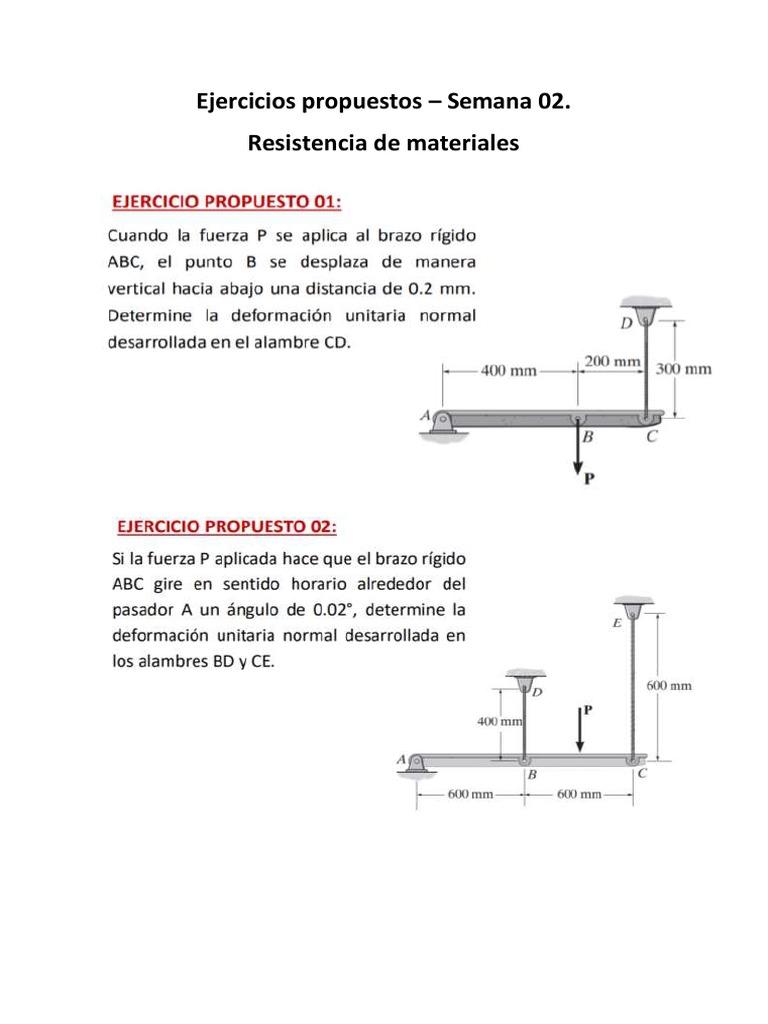 Ejercicios Propuestos - Semana 03 | PDF