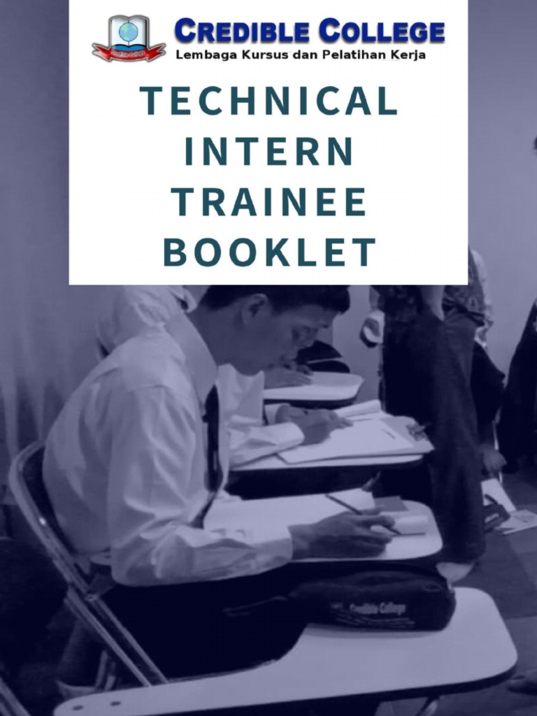 Technical Intern Trainee Booklet 2023 | PDF
