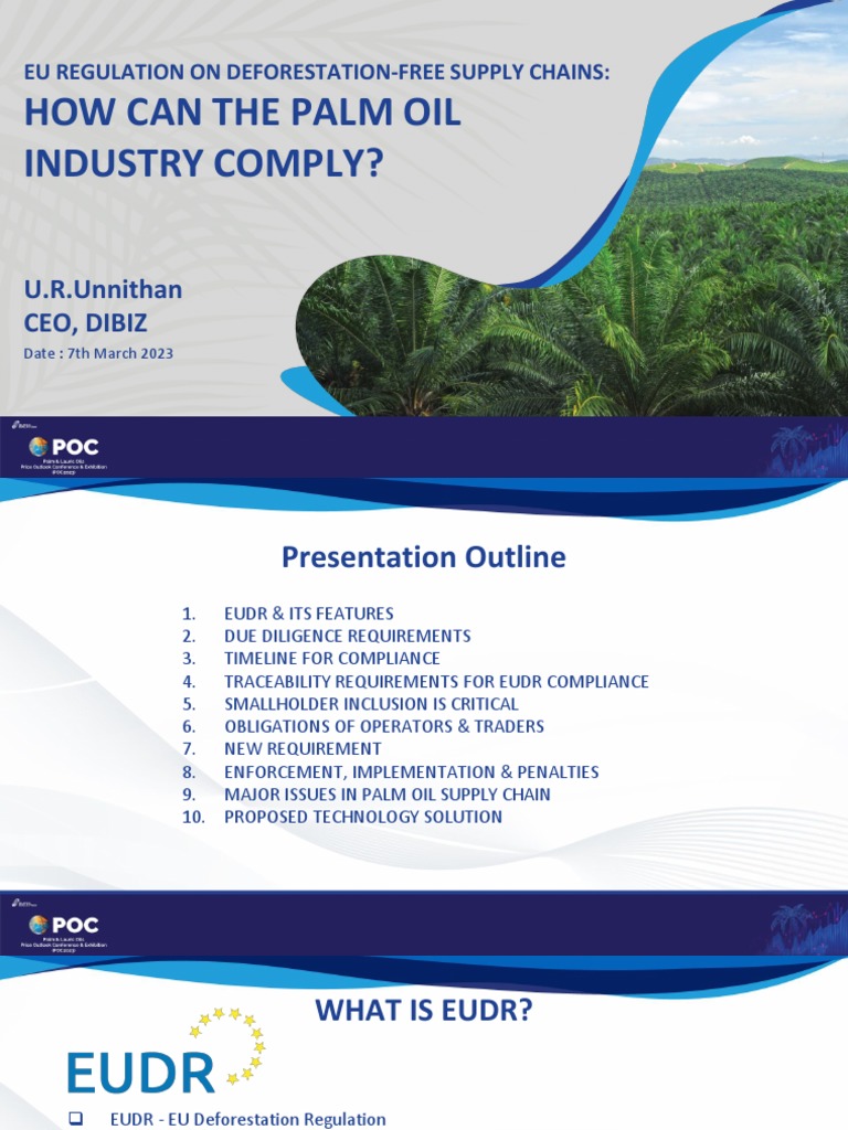 Day2 MR U. R. Unnithan-DIBIZ | PDF | Supply Chain | Regulatory Compliance