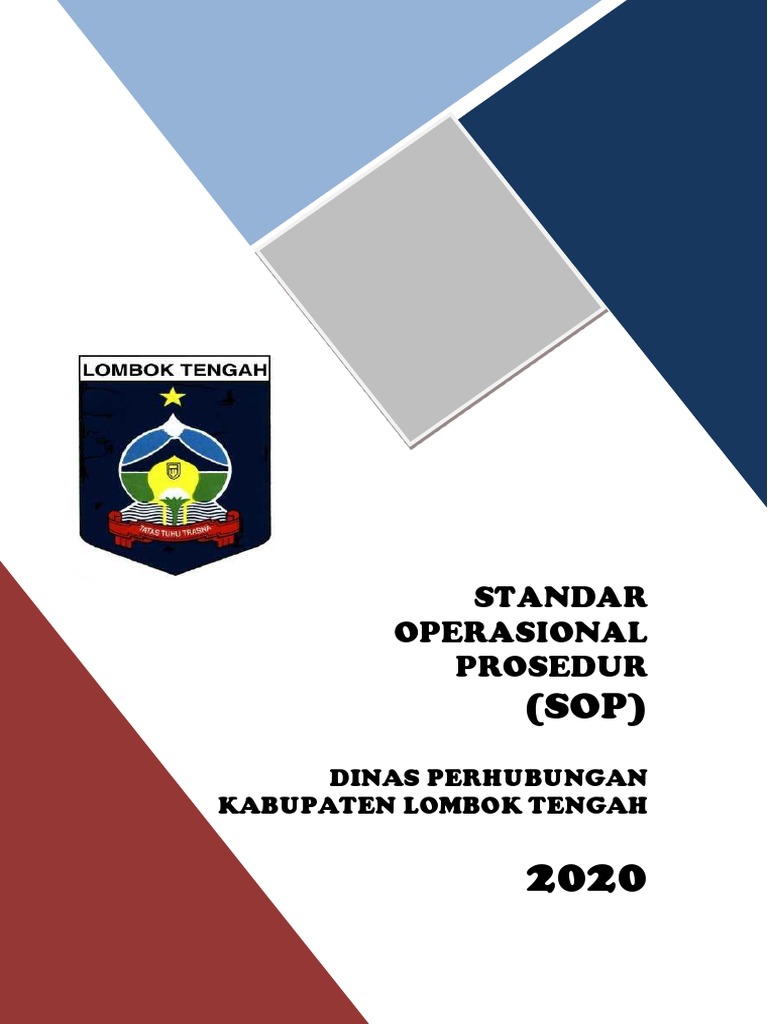 KUMPULAN_SOP_DISHUB | PDF