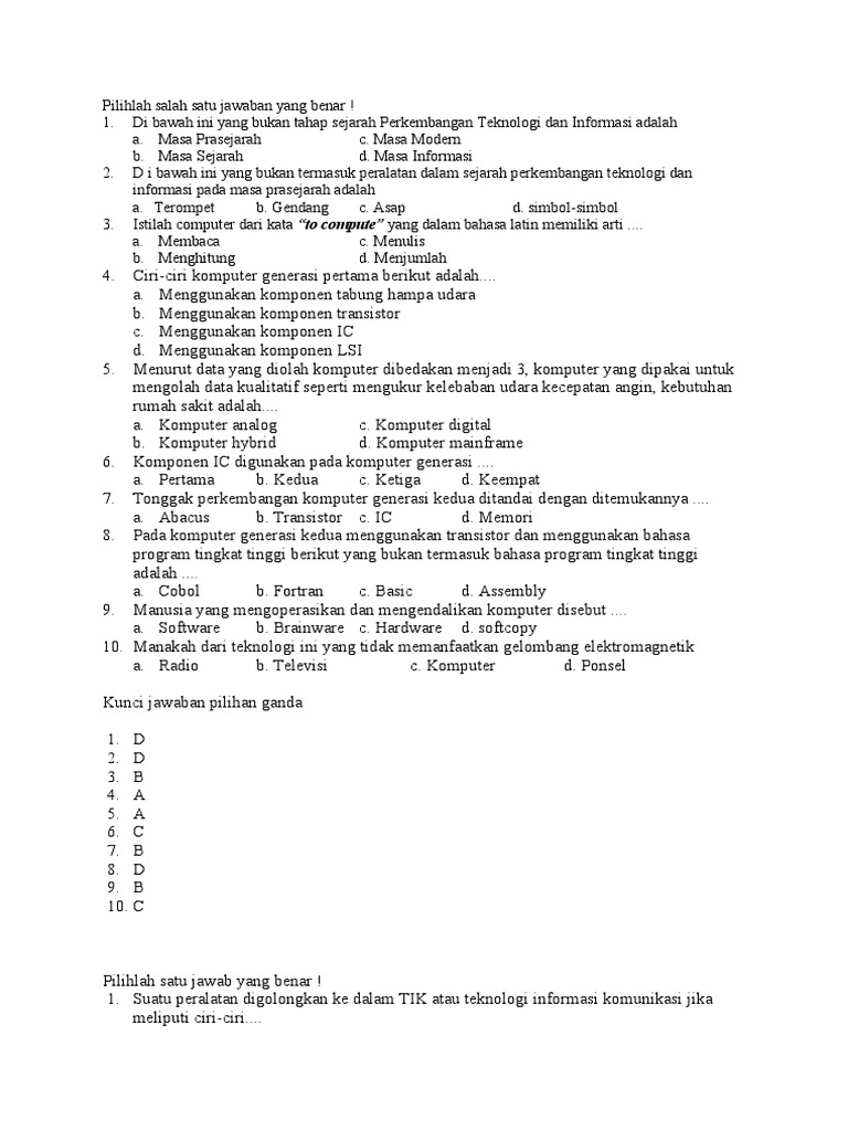 Uas 7 SMT 11314 | PDF