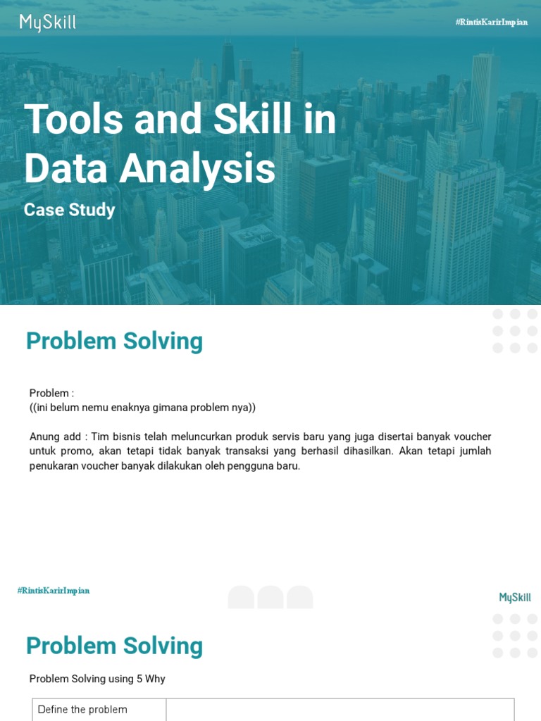 Tools and Skill in Data Analysis: Case Study | PDF