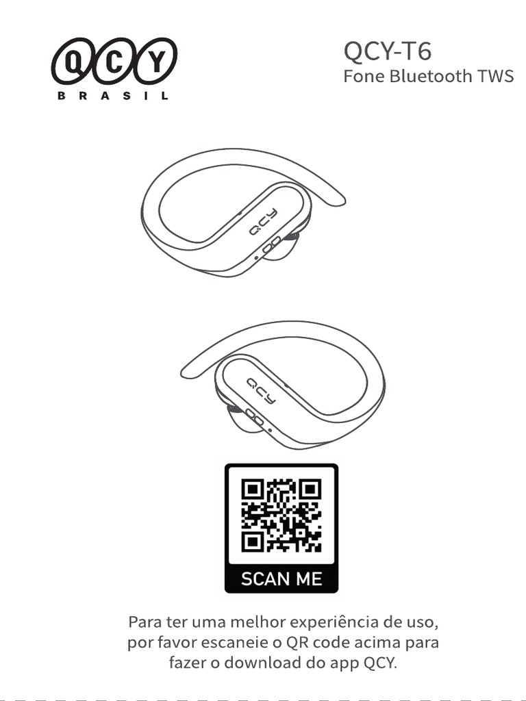 Qcy Brasil Manual T6® 1 | PDF