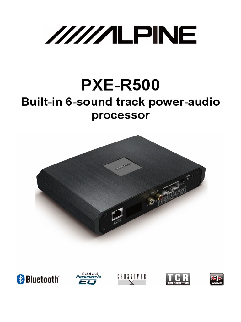 Pxe-R500 Om | Download Free PDF | Equalization (Audio) | Microsoft Windows