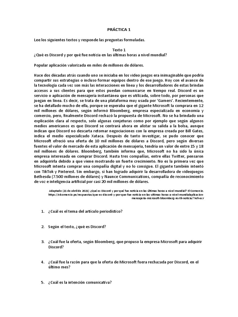 Práctica 2 | PDF | Cosplay | Microsoft