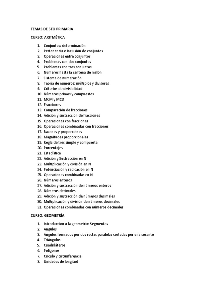 Temas Primaria Pdf