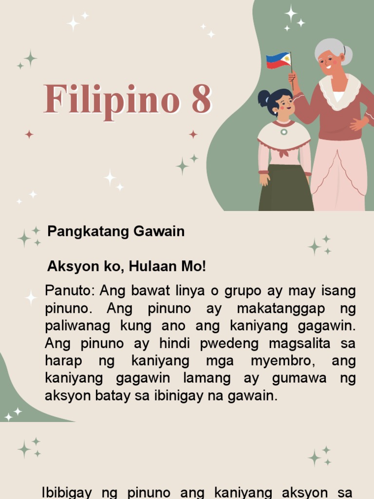 Filipino 8 Module 4 | PDF