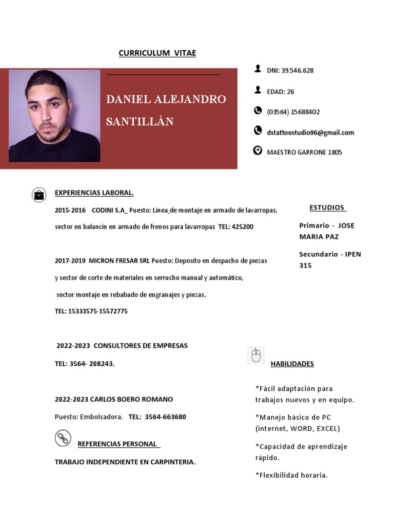 Curriculum Dani PDF | PDF