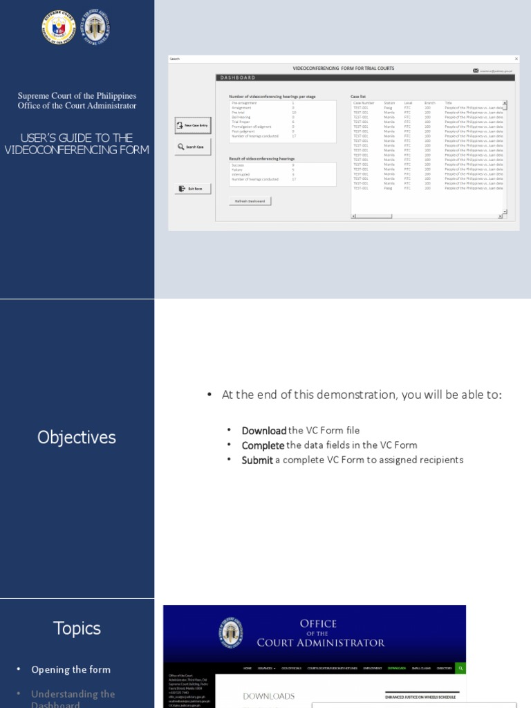 VC Form User Guide Ver 1.1 | PDF | Microsoft Excel | Computer File