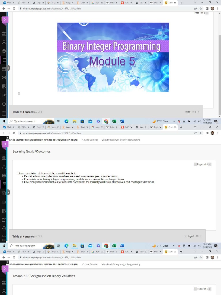 MGM6690 Module 05 | PDF