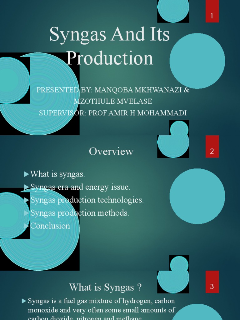 Syngas | PDF | Gasification | Methane