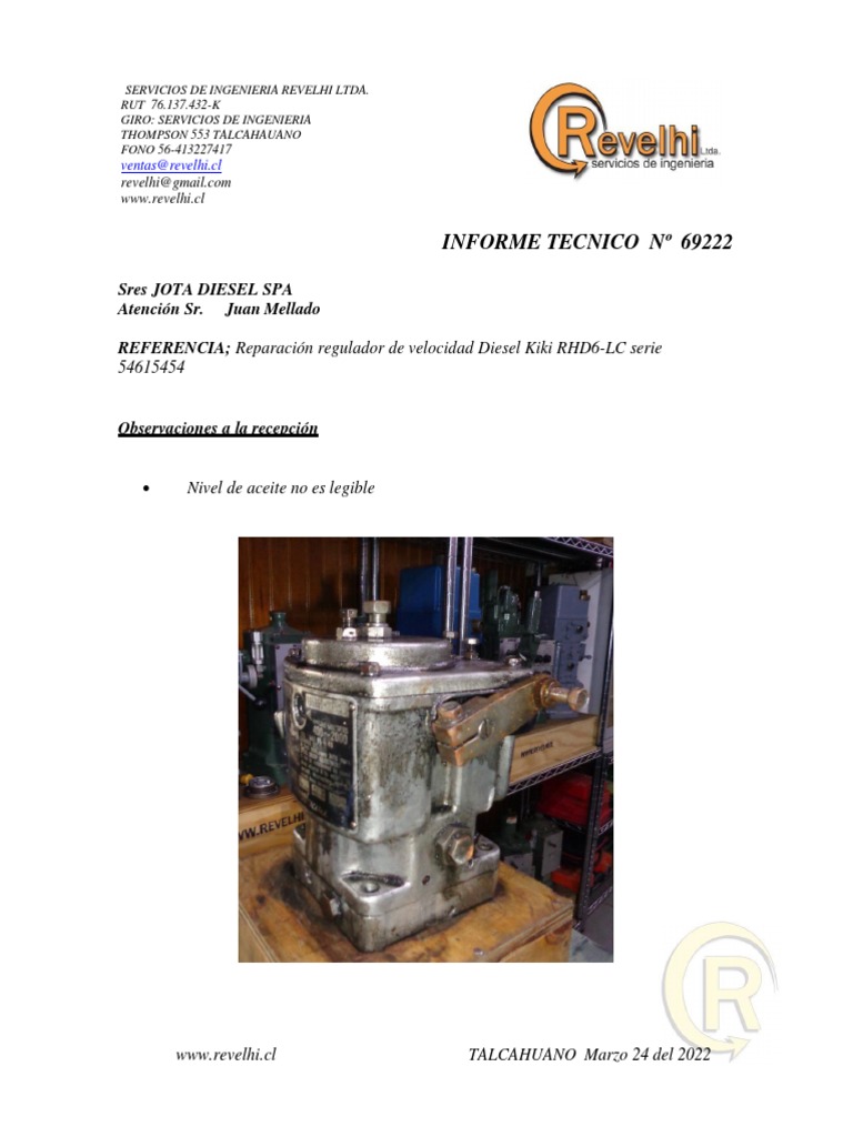 Infotec RHD6-LC Serie 54615454 240322 | PDF