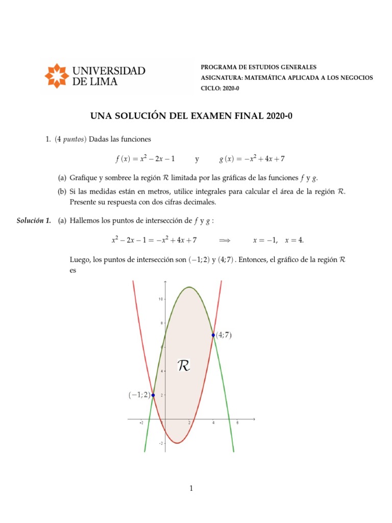 Solución EF-MAN20200 | PDF | Excedente económico | Integral