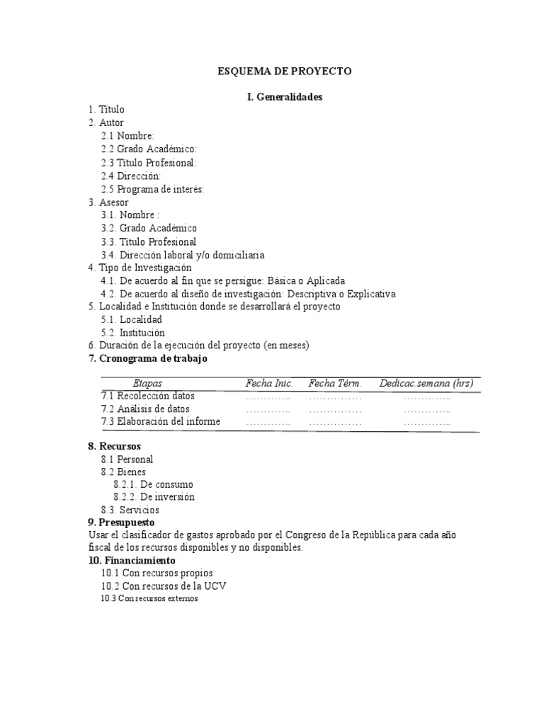 Esquema de Proyecto Ucv | PDF | Controlador lógico programable ...