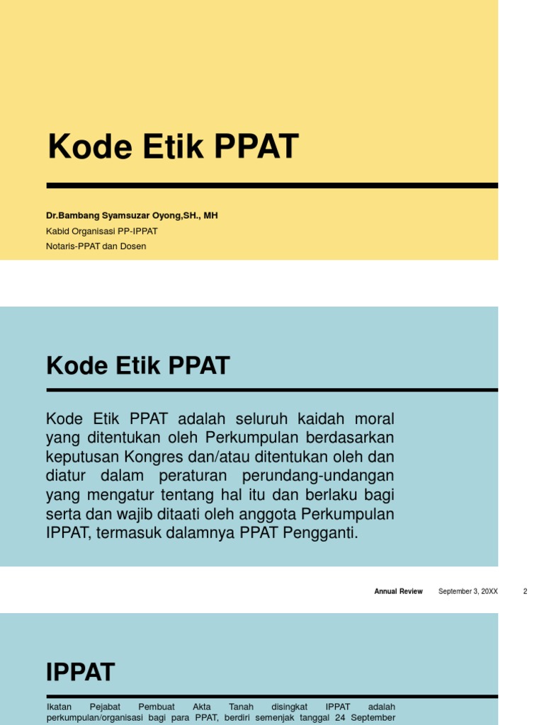 Kode Etik untuk PPAT dan Sanksinya | PDF | Pengelolaan Keuangan & Uang