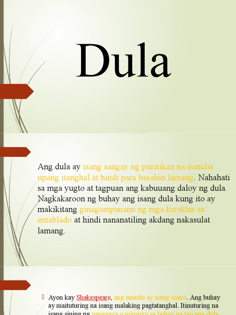 Dula | PDF