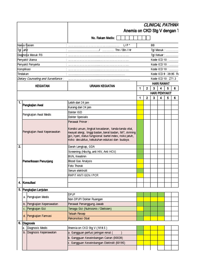 CP HD Dengan Tranfusi - Balung | PDF