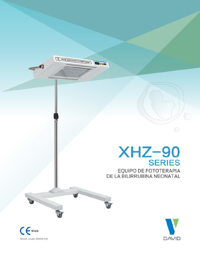 Lampara de Fototerapia David Medical XHZ-90 - 051404 | PDF