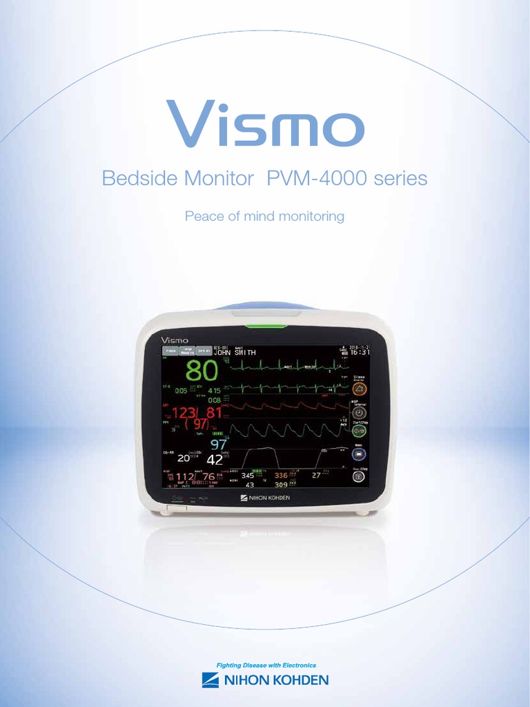 Nihon Kohden PVM-4761 User Guide | PDF | Monitoring (Medicine) | Blood ...