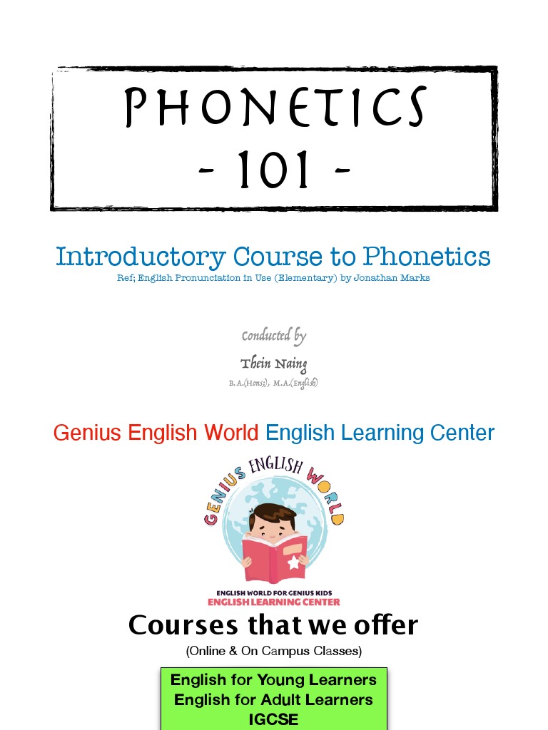 Phonetics 101 | Download Free PDF | Phonetics | Human Throat
