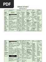 PNSS Drug Study | PDF | Saline (Medicine) | Intravenous Therapy
