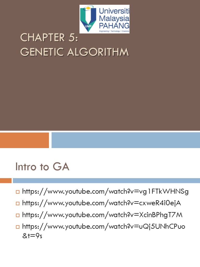Genetic Algorithm | PDF | Genetic Algorithm | Gene