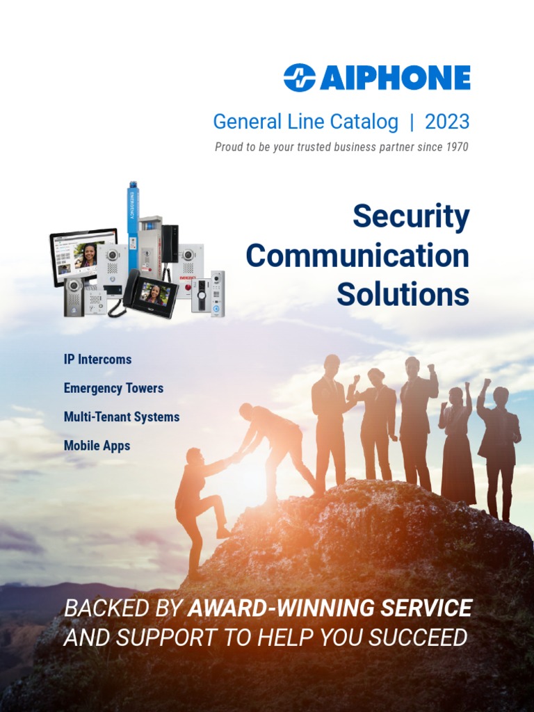 2023 Aiphone General Line Catalog | PDF | Computing | Telecommunications