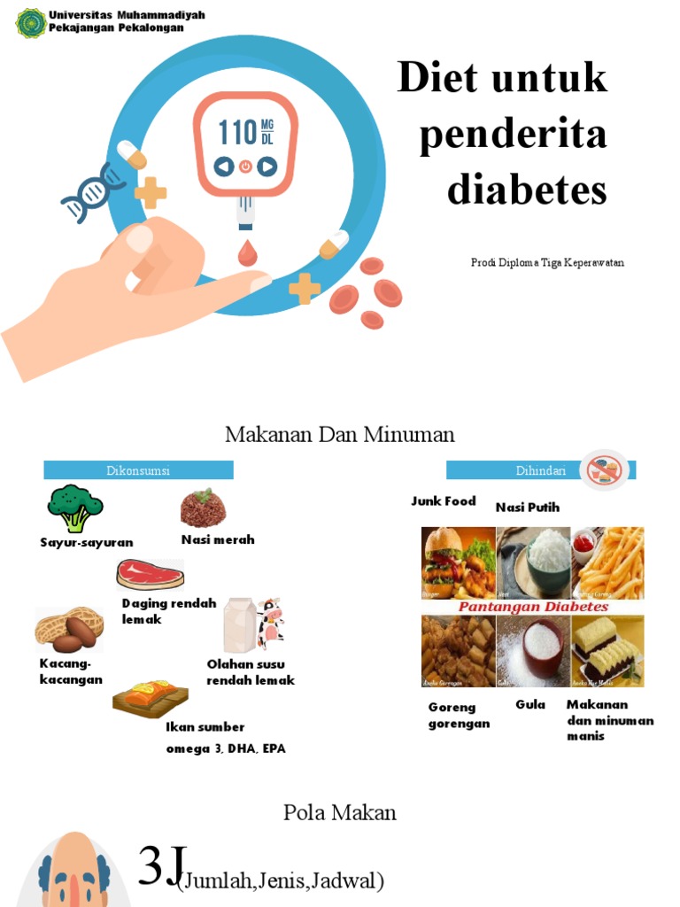 Lembar Balik Diet DM | PDF