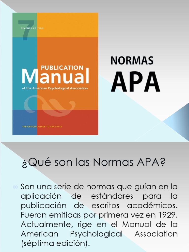 Normas APA | PDF | Red mundial | Internet y web