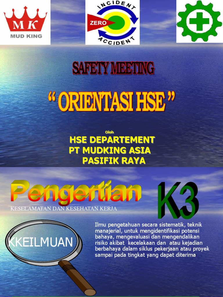 Hse Orientasi Untuk MK | PDF