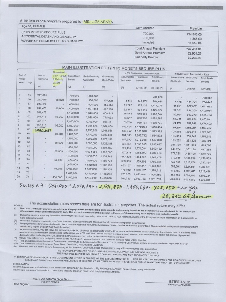 Bdo Life Proposals | PDF