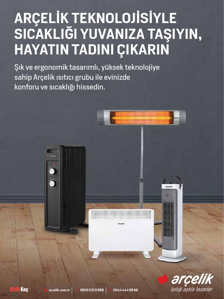 2022 23 Arcelik Isitici Katalogu | PDF