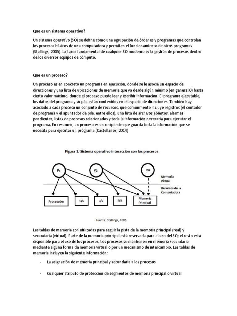 PS-02 SistemasOperativos Apuntes | PDF | Hilo (Computación) | Proceso ...