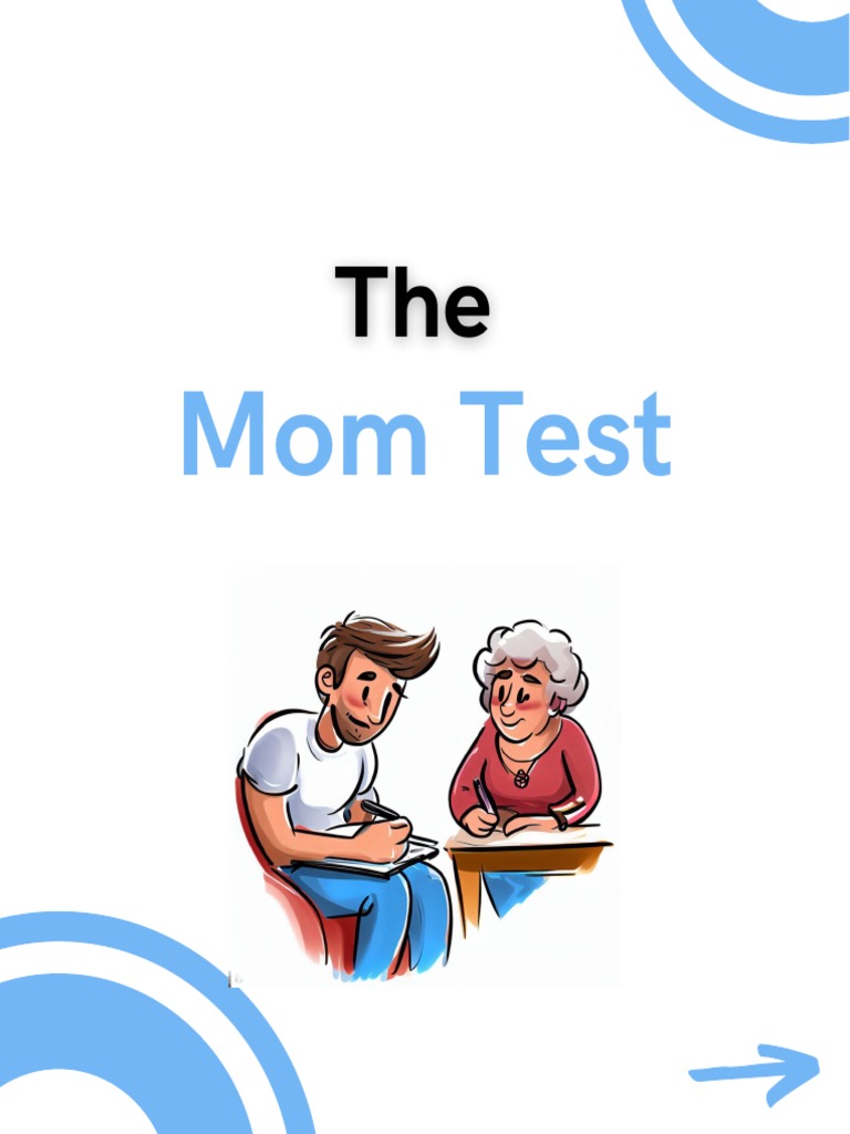The Mom Test | PDF