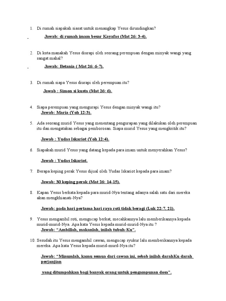 Siasat Penangkapan Yesus di Kayafas | PDF | Agama & Spiritualitas