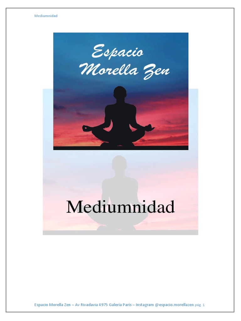 Mediumnidad CLASE 1 | PDF | Cerebro | Mediumnidad