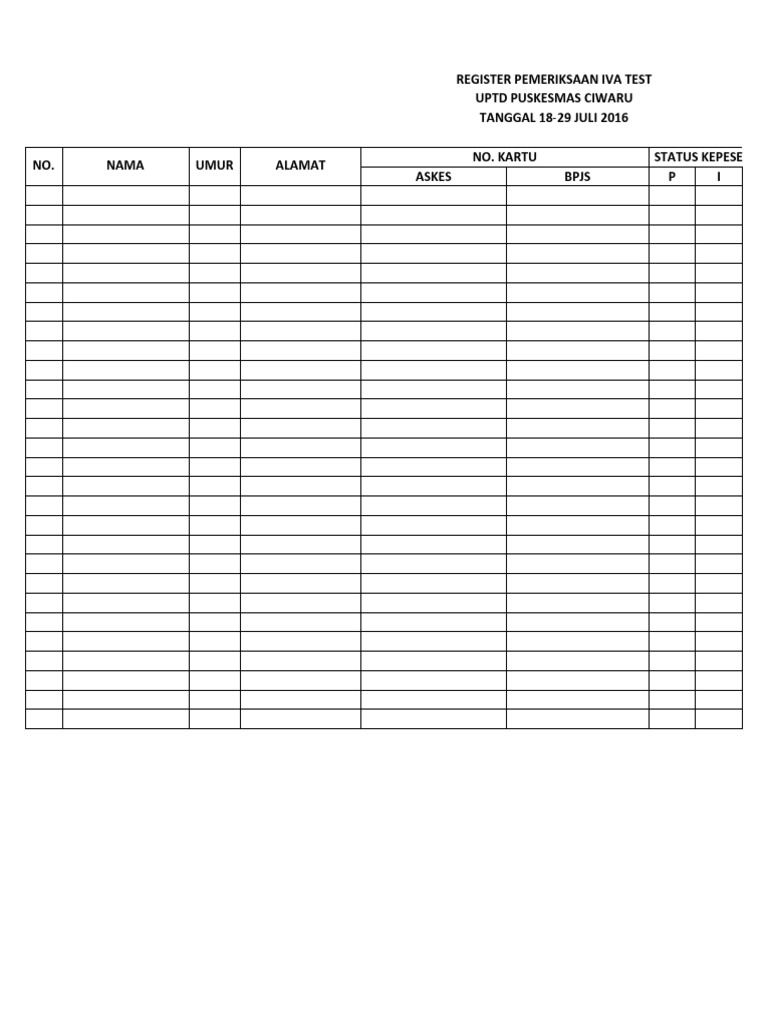 Register Iva Test | PDF