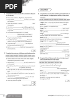 Achievers B1 Vocabulary Worksheet Consolidation Unit 2 | PDF | Clothing ...