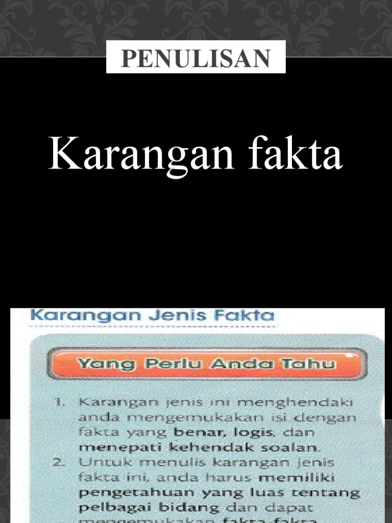 Panduan Penulisan Karangan Fakta | PDF