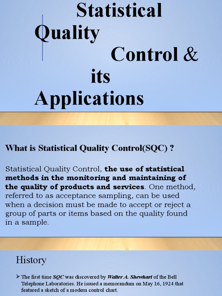 SQC Maths | PDF | Science | Statistics