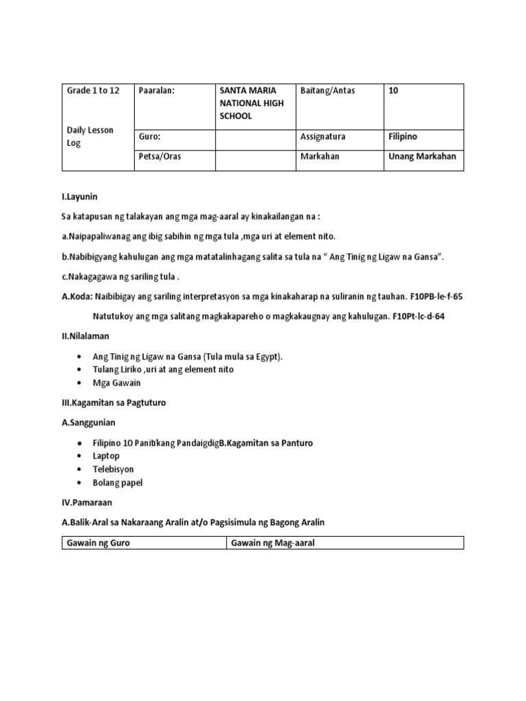Ang Tinig NG Ligaw Na Gansa | PDF