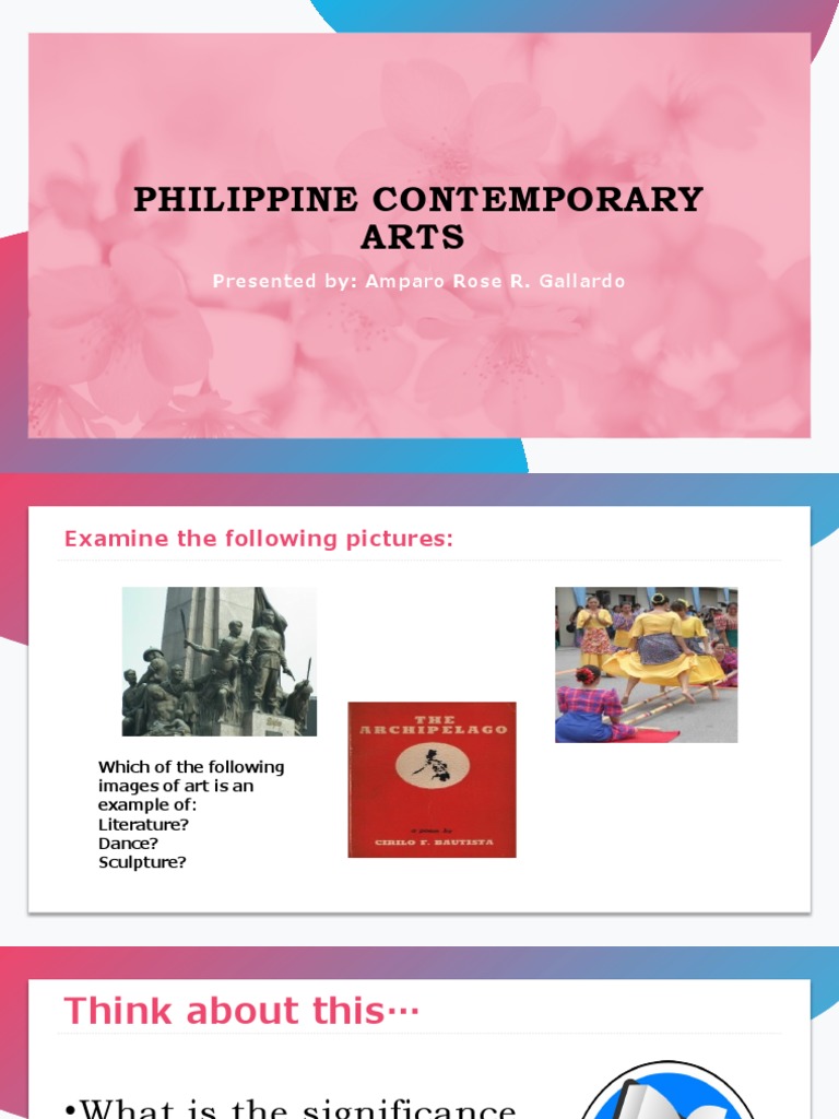 CPAR Module 3 Philippine Contemporary Arts | PDF | Philippines | Dances
