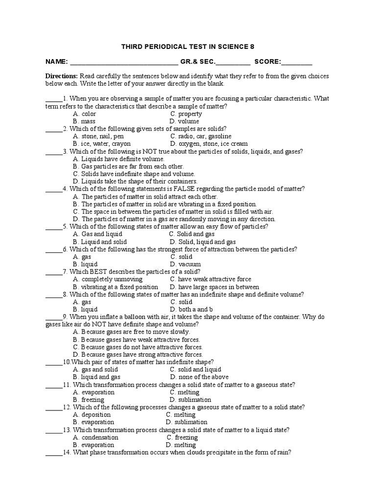 Science 8 | PDF | Atomic Nucleus | Proton