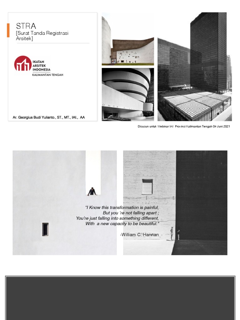STRA Untuk ARSITEK | PDF