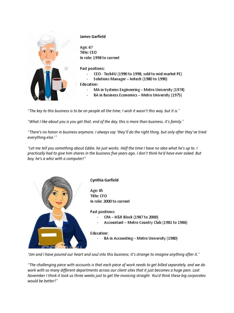 Case Study - Key Profiles | PDF